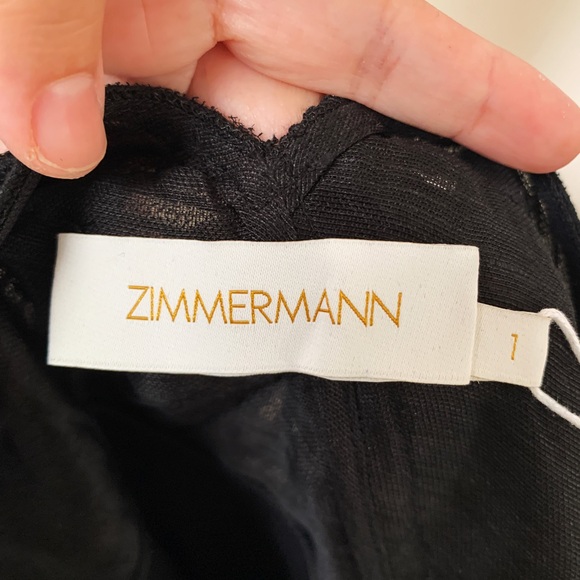 Zimmermann | Dresses | Nwt Authentic Zimmermann Rhythmic Fluted Mini ...
